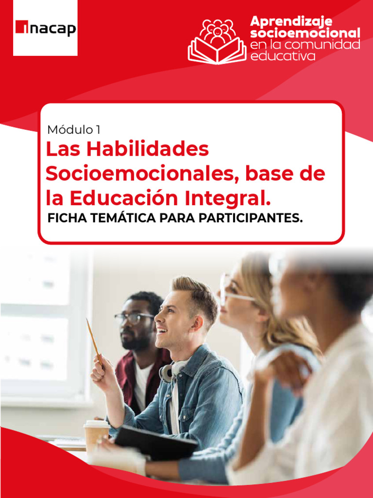 Las Habilidades Socioemocionales Como Base de La Formación Integral ...