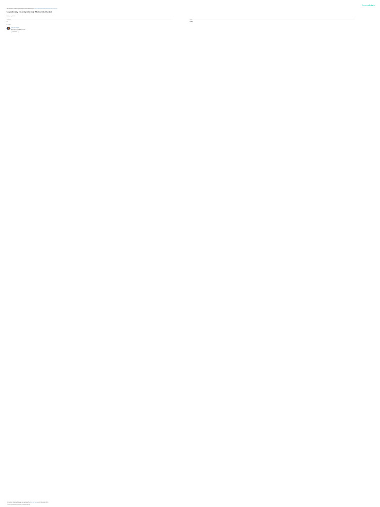 Poster2 Enterprisecompetencymaturitymodel | PDF | Performance Indicator | Business Model