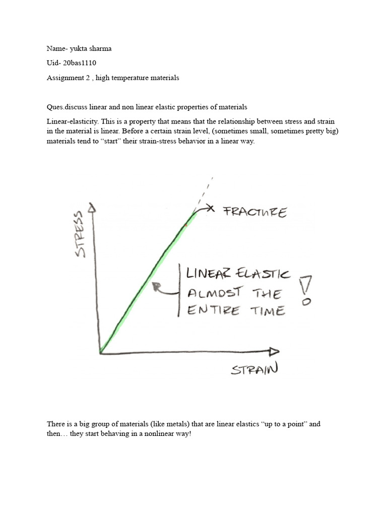 assignment | PDF | Creep (Deformation) | Deformation (Engineering)
