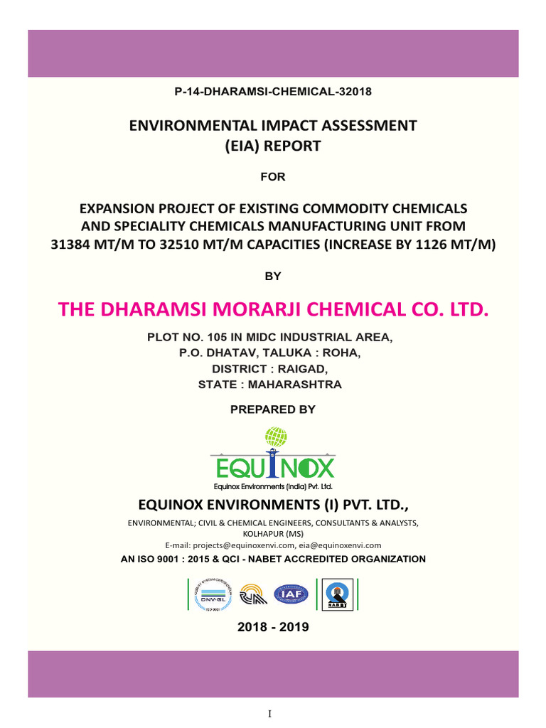 PFD File | PDF | Environmental Impact Assessment | Groundwater