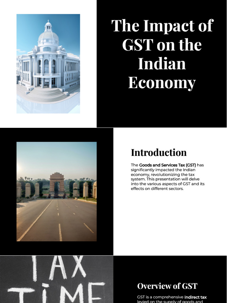 GST's Impact on India's Economy | PDF | Taxes | Economies