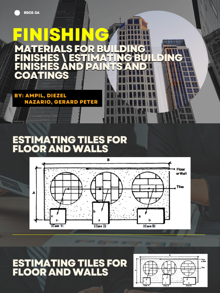 Finishing | PDF | Paint | Tile