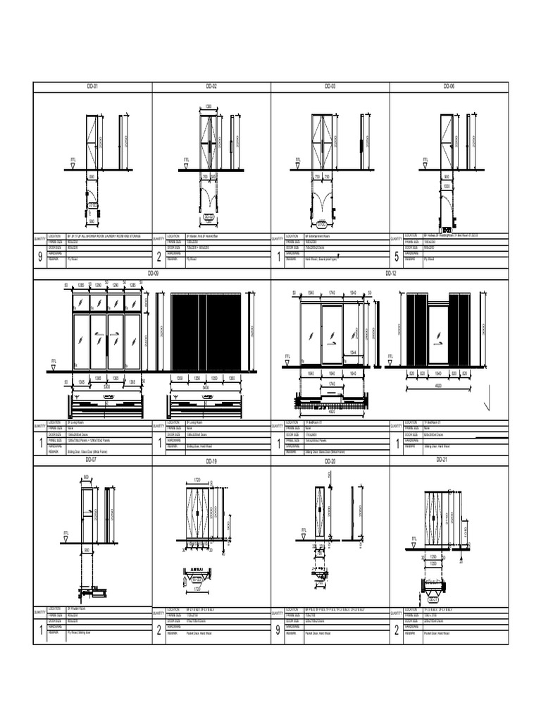 Door Schedule | PDF | Door | Room