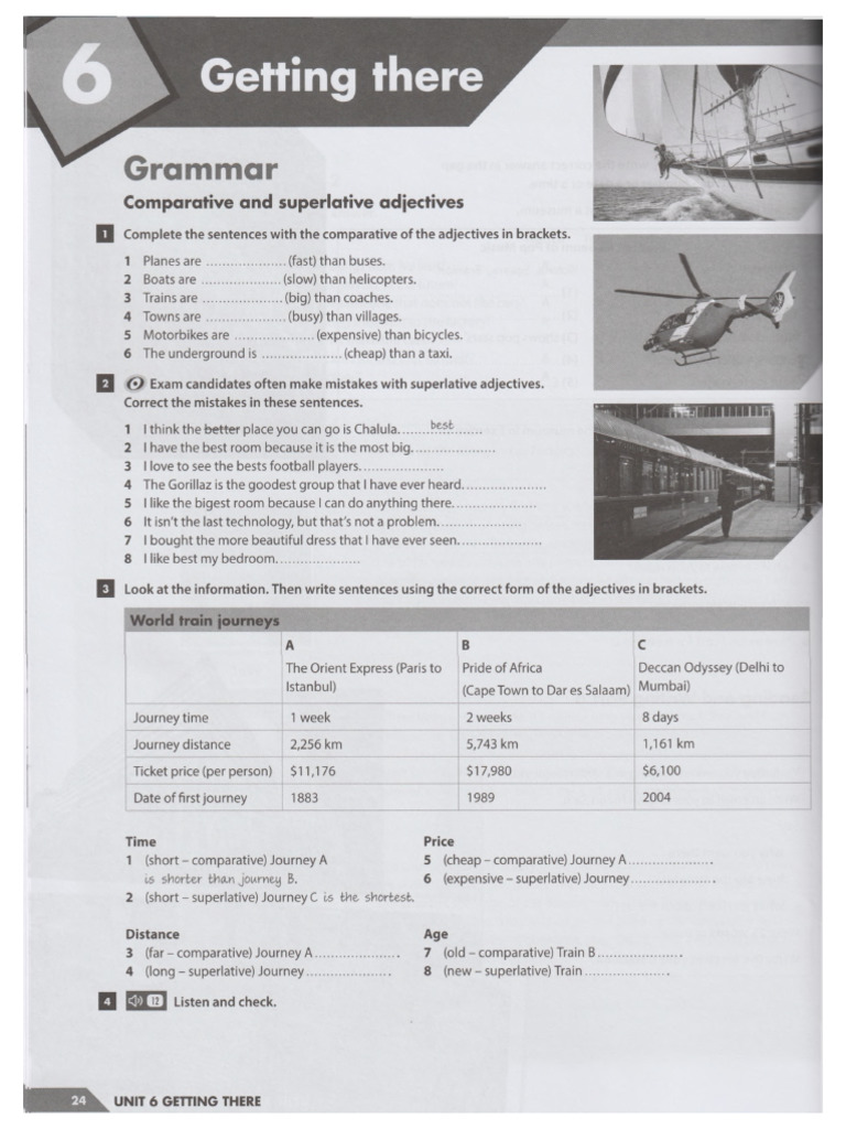 Compact Key for Schools 2nd WB-Unit6 - 24-27练习册 | PDF