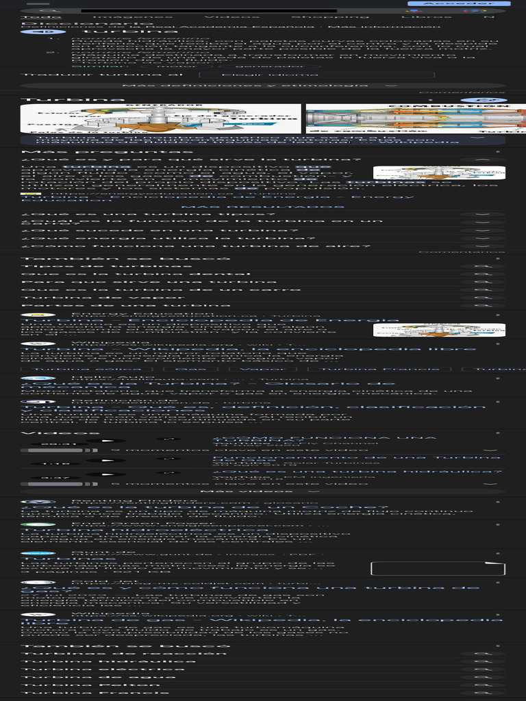 Que Es La Turbina - Buscar Con Google | Descargar gratis PDF | Turbina | Motores