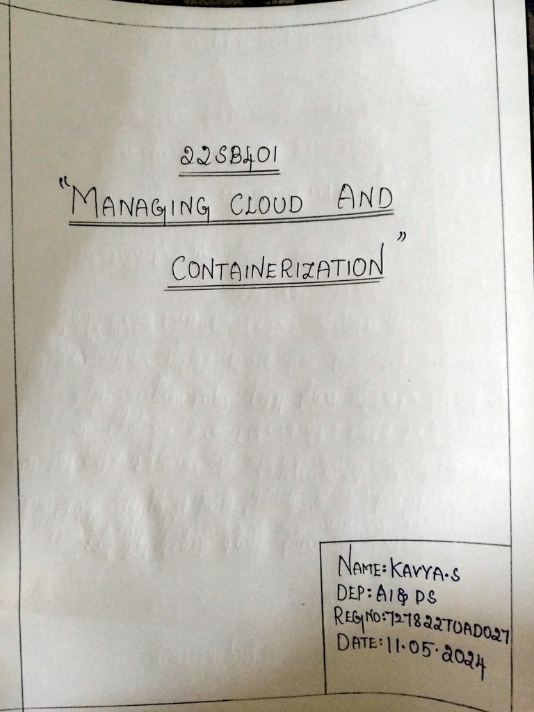 727822tuad027-Cloud - Assignment-1 | PDF