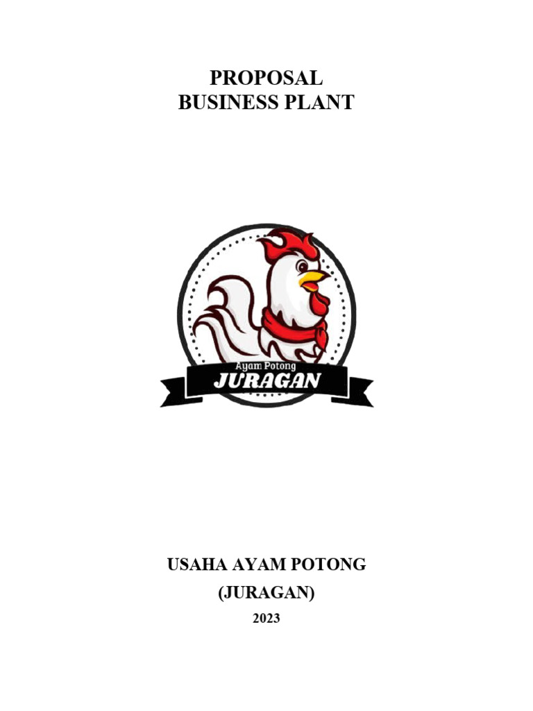 Proposal Ayam Potong | PDF | Pengelolaan Keuangan & Uang | Griya & Taman