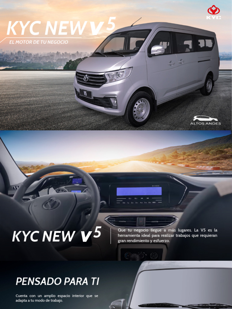 Catálogo New v5 Pasajeros | PDF | Vehículo de motor | Industria automotriz
