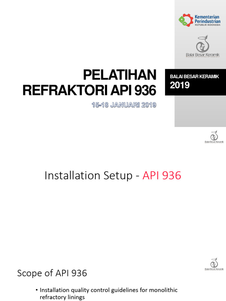 2 AGC_Installation Set Up | Download Free PDF | Refractory | Specification (Technical Standard)