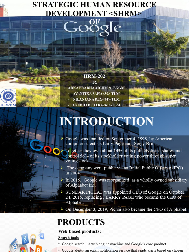 SHRM OF GOOGLE Group 1 | PDF | Human Resource Management | Talent ...