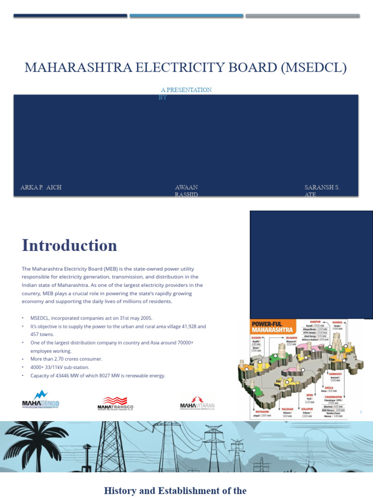 Maharashtra Electricity Board (MSEDCL) - 125143 | PDF | Renewable ...