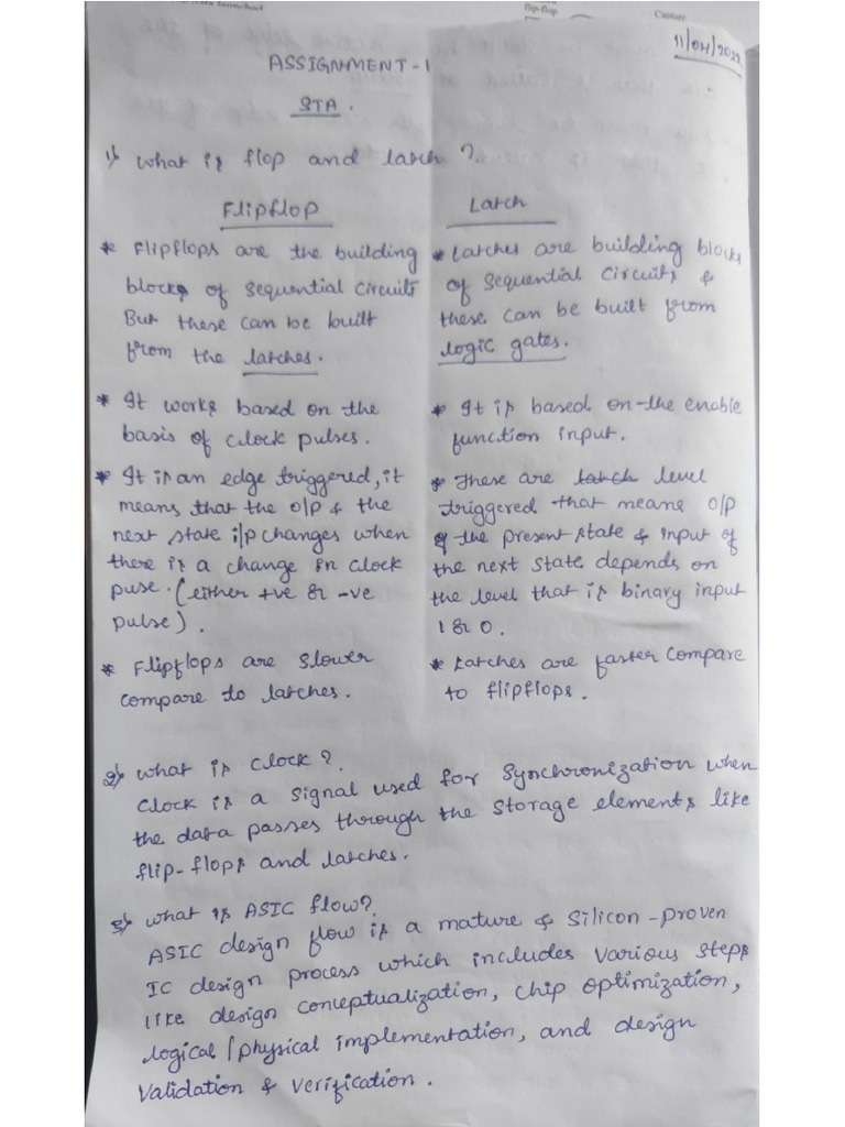 Sta Assignment - 1 | PDF