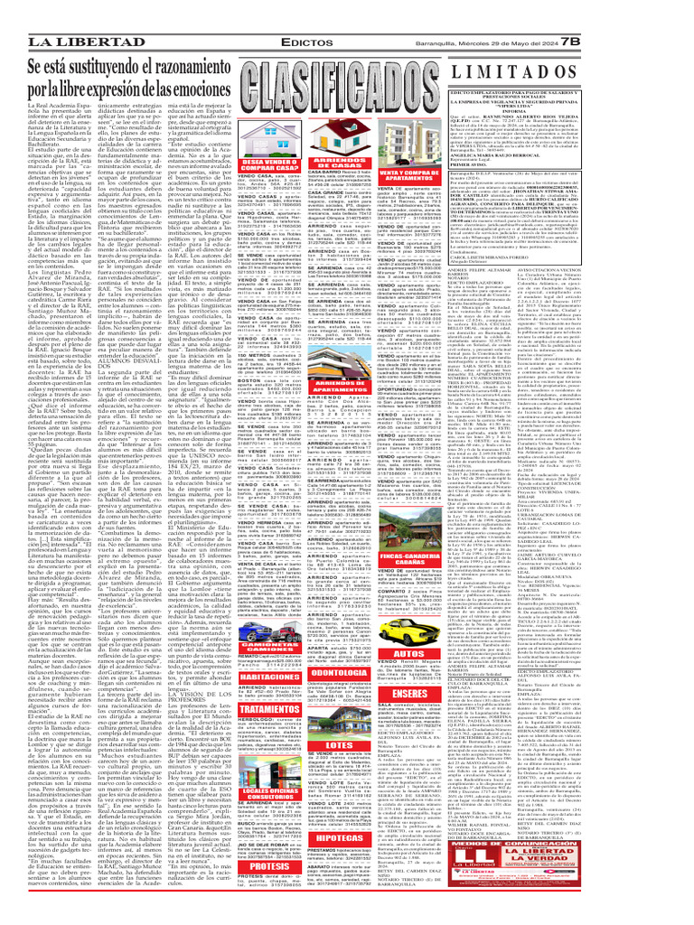 7B - Miércoles 29 de Mayo de 2024 | PDF