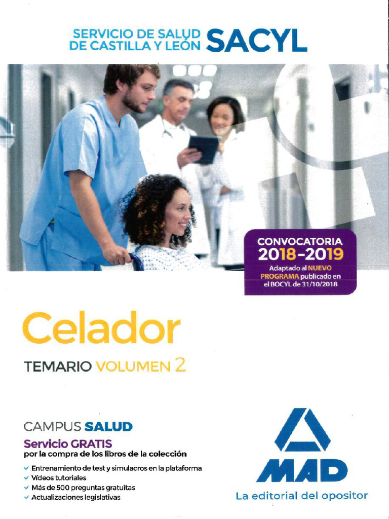 Temario Celador Jcyl - 2019-Volumen 2 | PDF