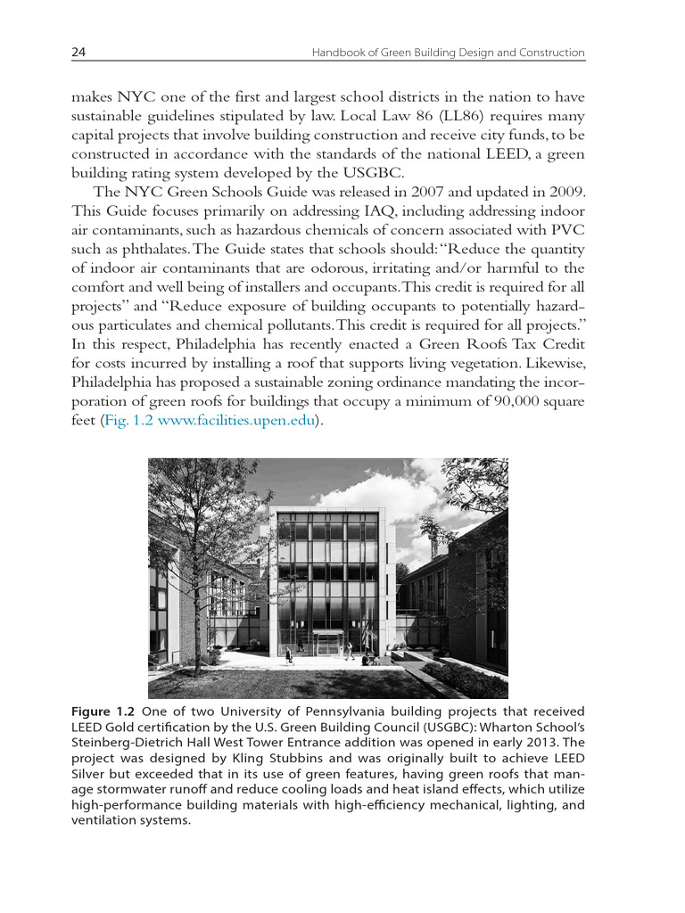 NYC Green Building Guidelines | PDF | Art | Science & Mathematics