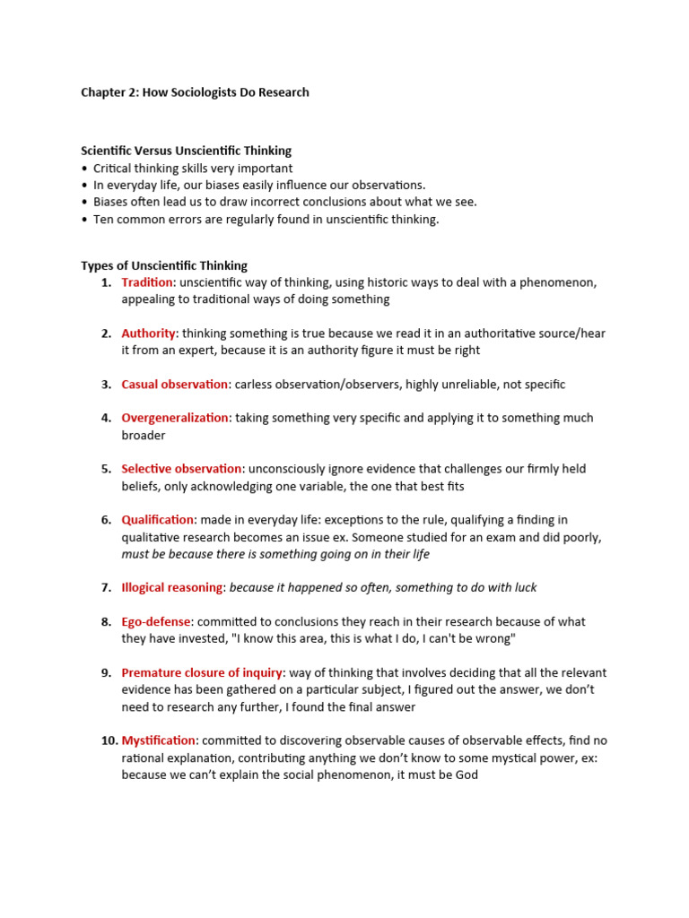 Chapter 2 - How They Do Research | PDF | Survey Methodology | Experiment