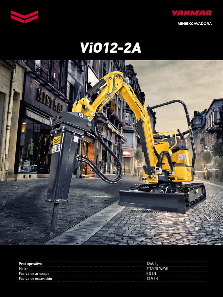 Yanmar Es - Vio12-2a - 0918 | PDF | Factores humanos y ergonomía | Bomba