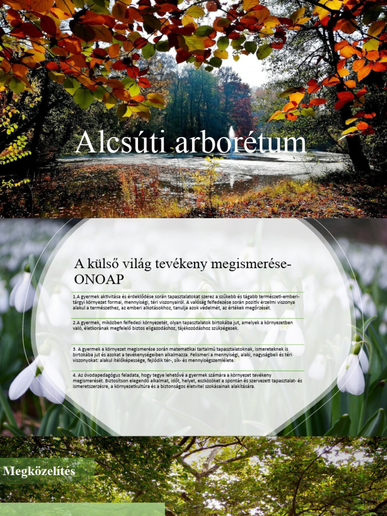 Alcsúti Arborétum | PDF