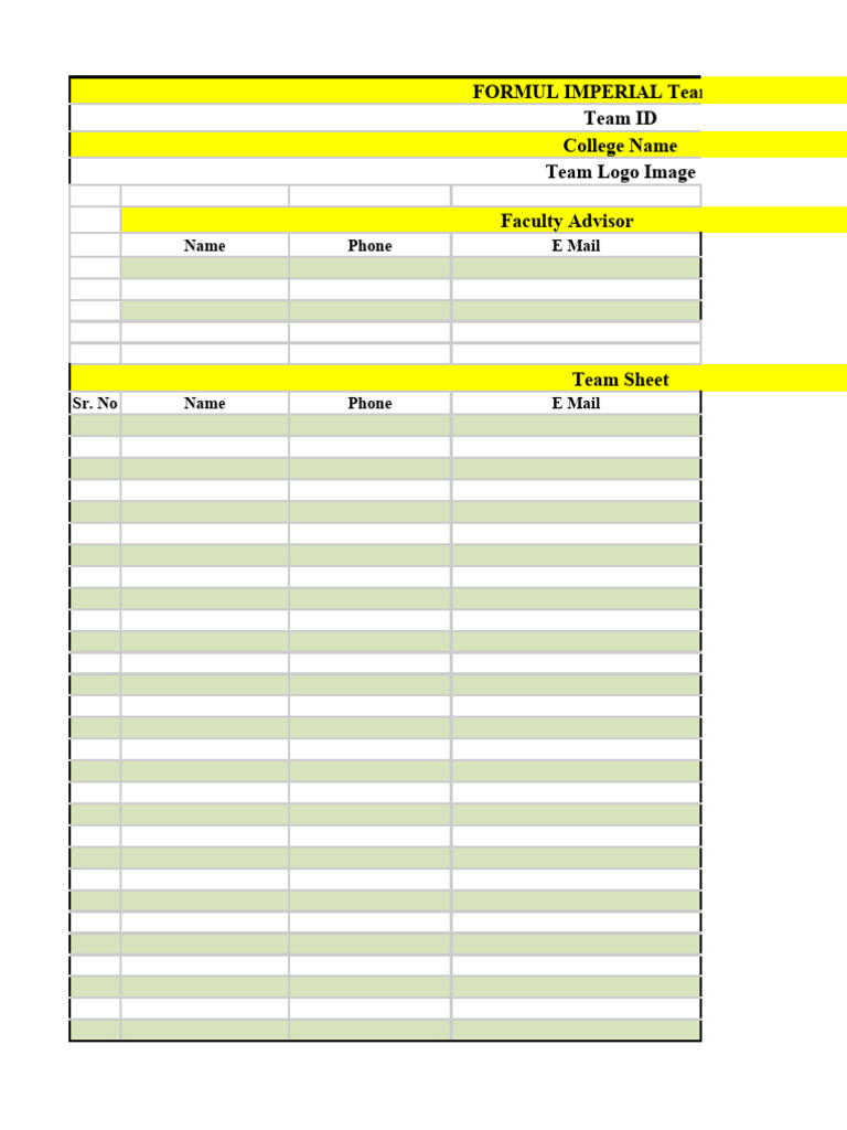 Final Team List | PDF