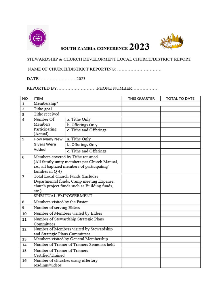 2022 Quarterly and Evaluation Report Forms | PDF