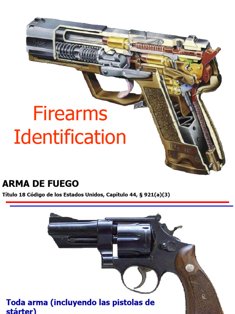 Identificacion de Armas | PDF | Armas de fuego | Calibre