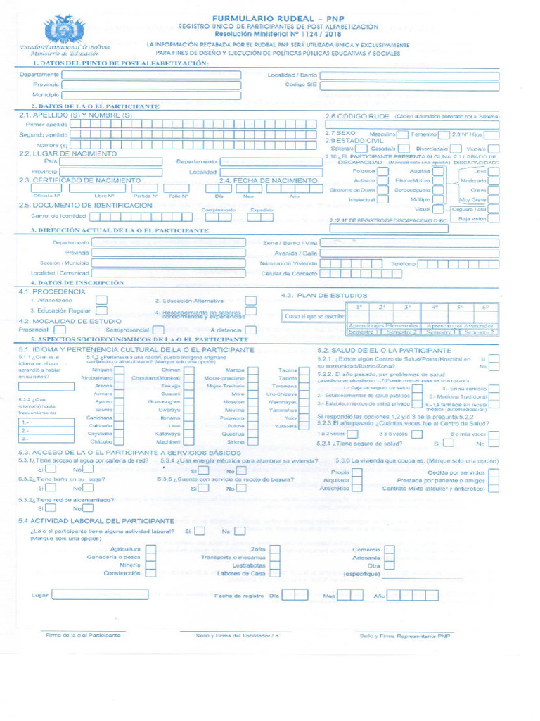 Rudeal Nuevo Modelo 1 | PDF