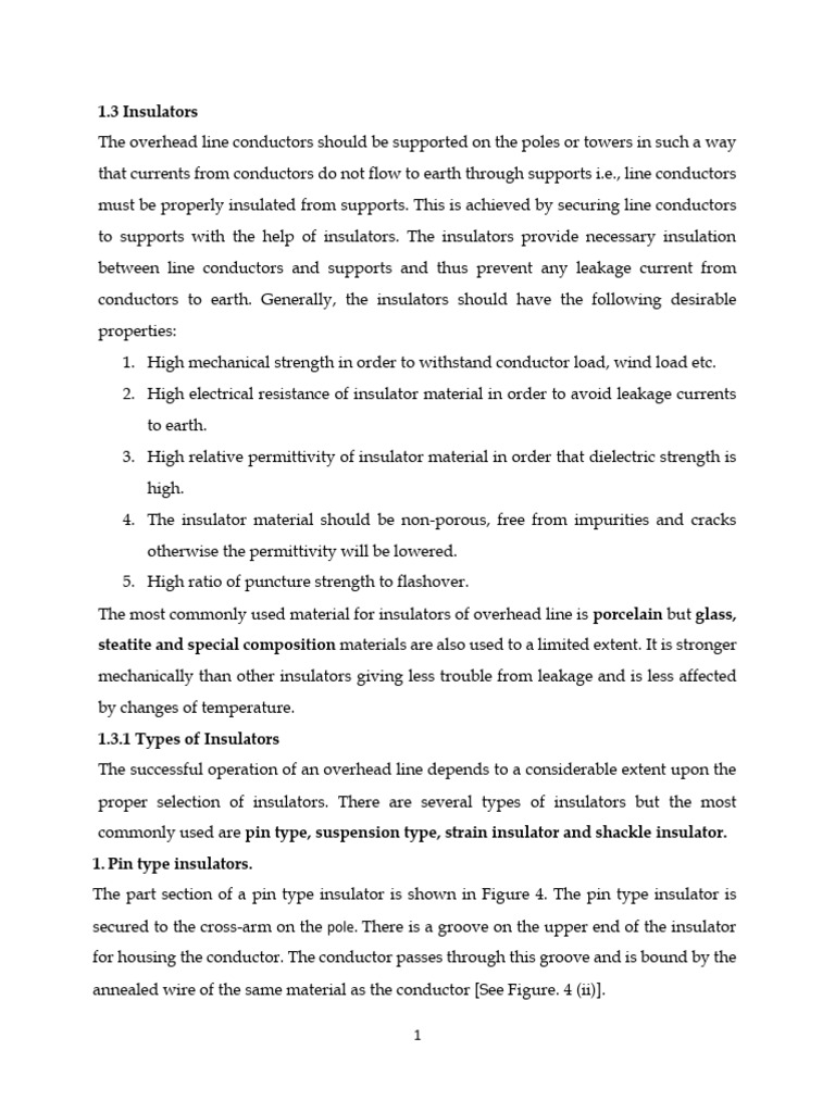 Lecture 7 | PDF | Insulator (Electricity) | Electrical Breakdown