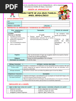 U3 S1 Sesion D1 PS Tipos de Familia | PDF | Evaluación | Aprendizaje