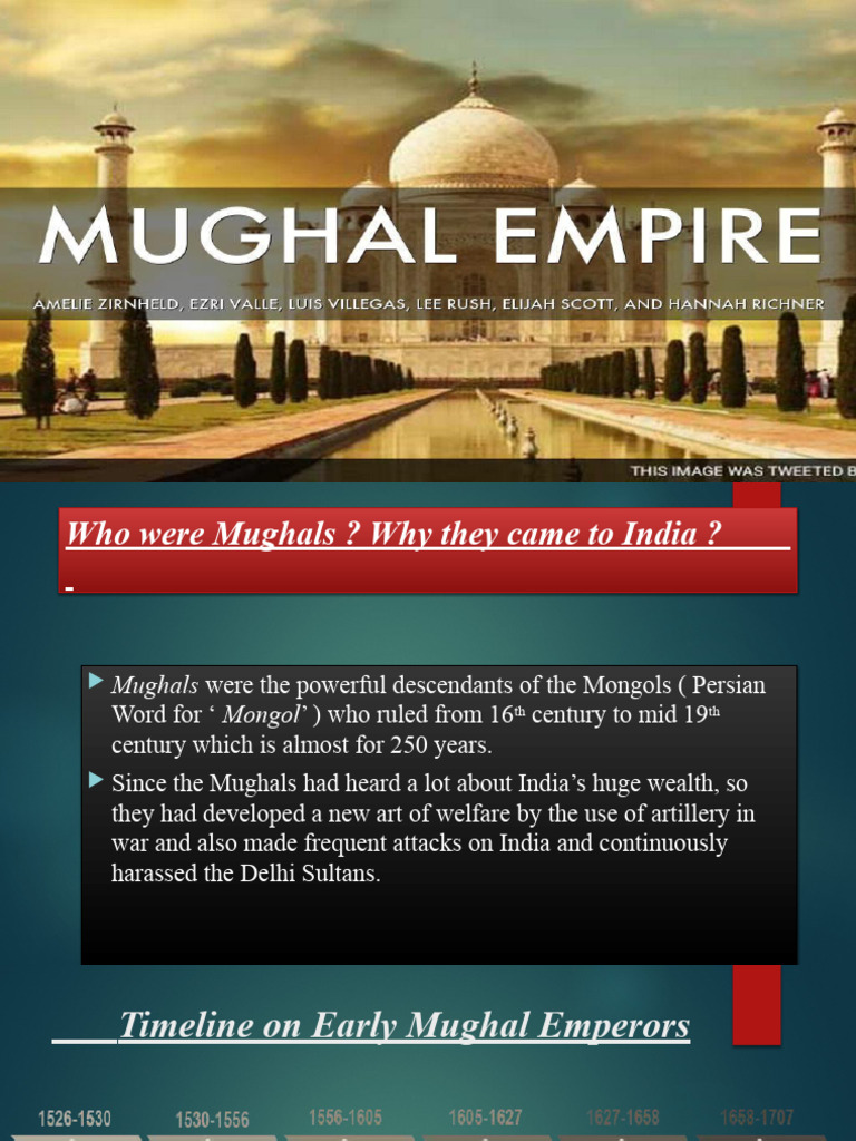 On Mughal Dynasty | PDF | Mughal Empire
