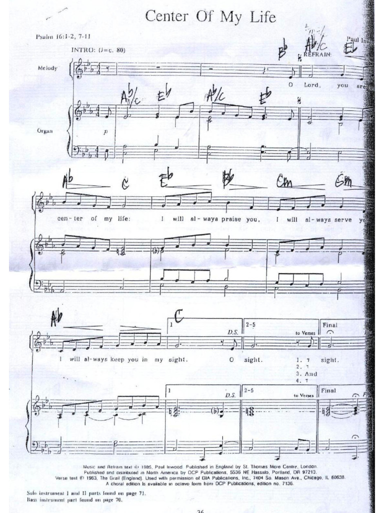 Center of My Life | PDF