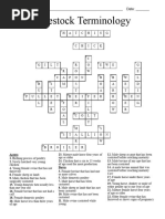 Complete Animal Terminology Chart | PDF