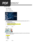 Soal Pilihan Ganda Pemrograman Python | PDF