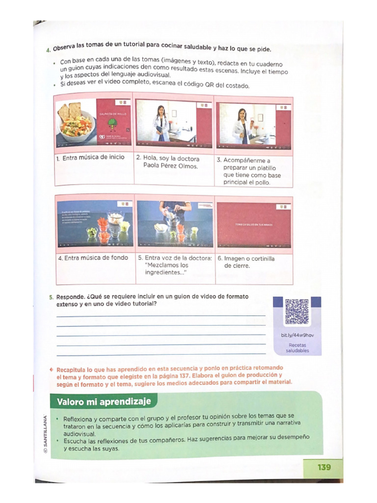 Lenguajes Santillana Español 3-140 | PDF