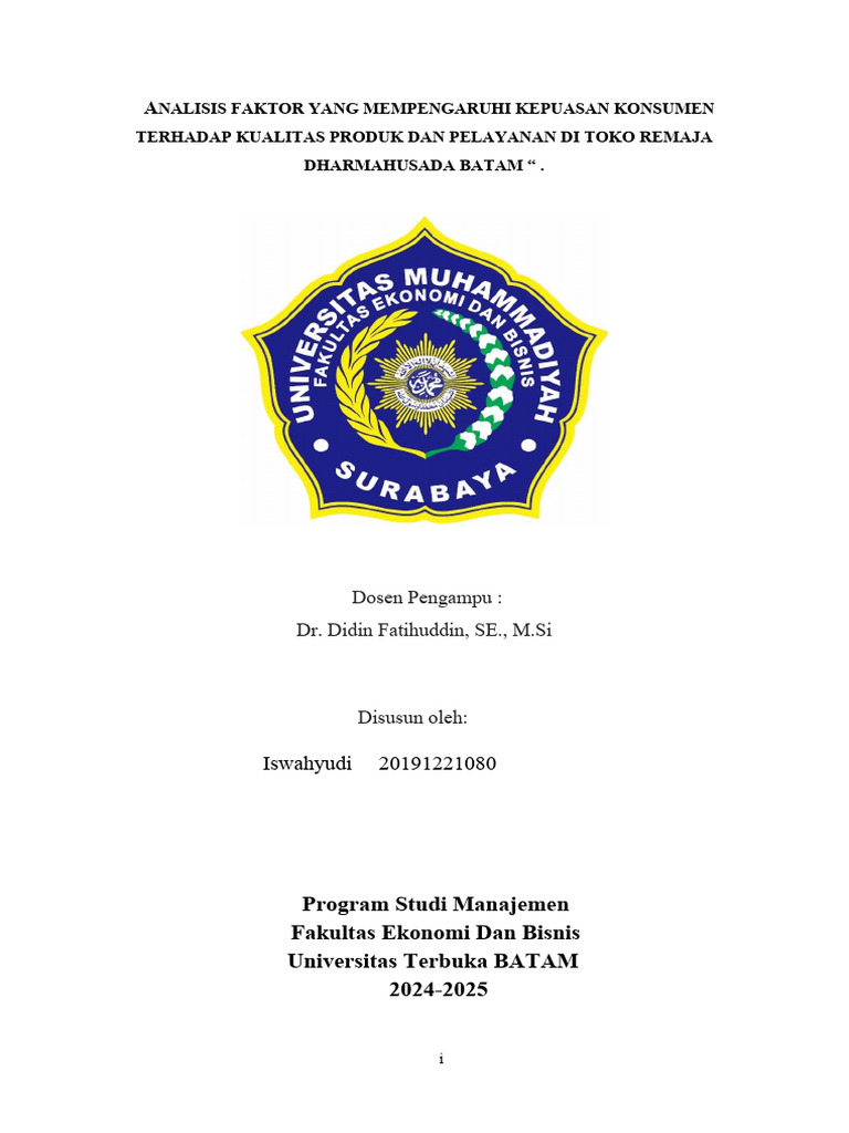 Proposal Skripsi Manajemen SDM | PDF | Karier & Perkembangan | Bisnis