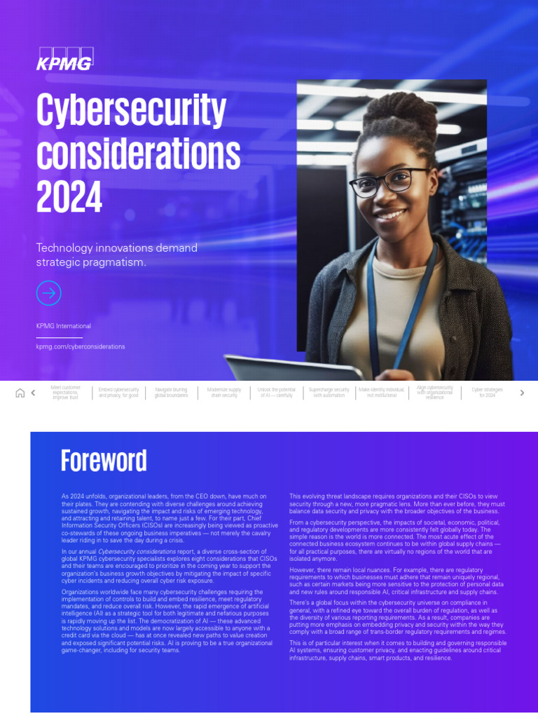Cyber Considerations Report | PDF | Computer Security | Security