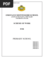 Lower Primary Time Table | PDF | Cognition | Learning