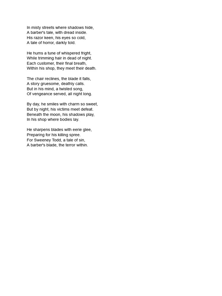 Mikael Casellas - Sweeny Todd Final Task_ Creating and Performing a ...