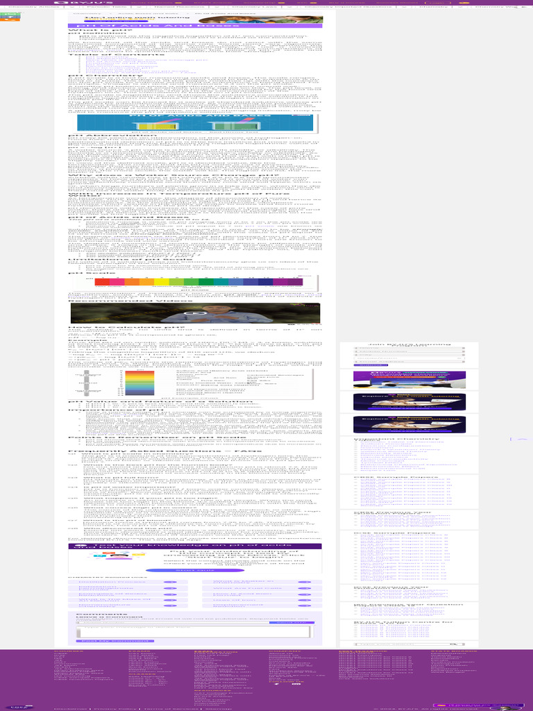 PH Chemistry (Acids & Bases) - Definition, Calculating PH Value, Videos & Examples of PH ...