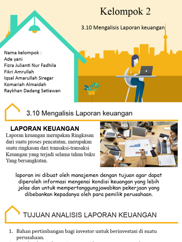 Kel. 2 PKK (Menganalisis Laporan Keuangan) | PDF