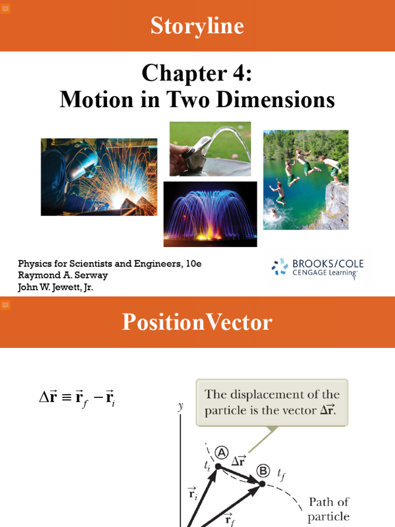 Motion in Two Dimensions: Physics For Scientists and Engineers, 10e ...