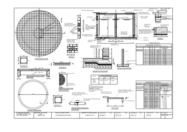 Water Tank Final 1model | PDF | Pipe (Fluid Conveyance) | Building ...
