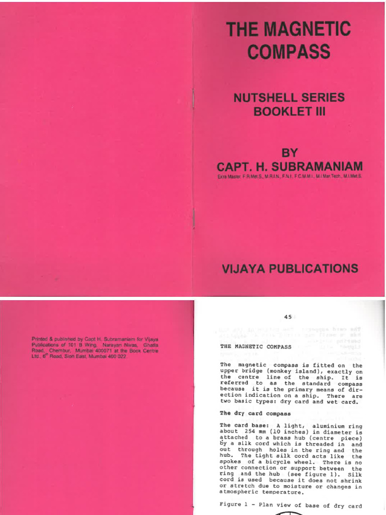 Subramanian The Magnetic Compass Booklet 3 | PDF