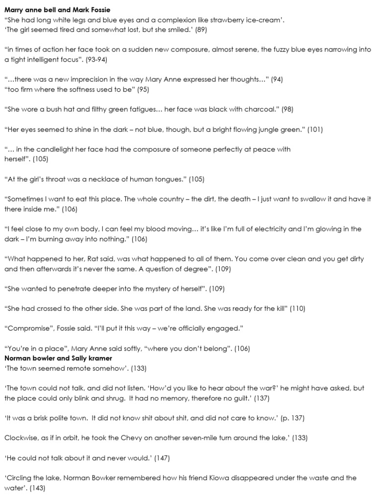 Mary Anne's Transformation & Bowker's Struggle | PDF | Mystery ...