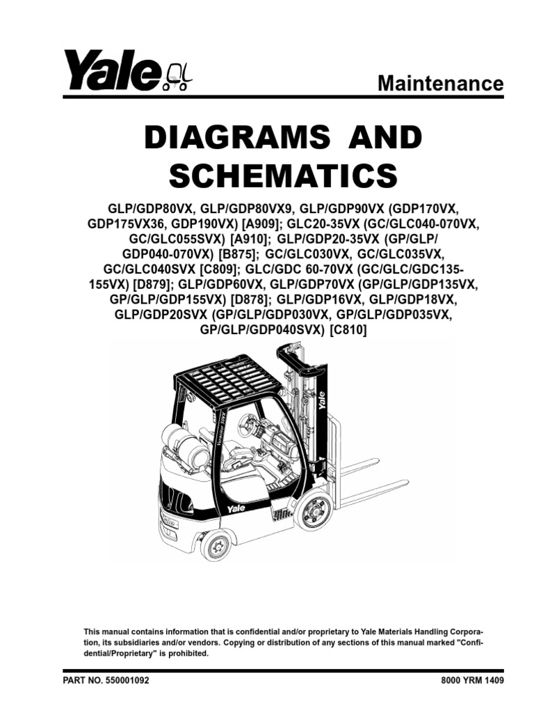 Diagramas GLC050VX | PDF | Forklift | Truck