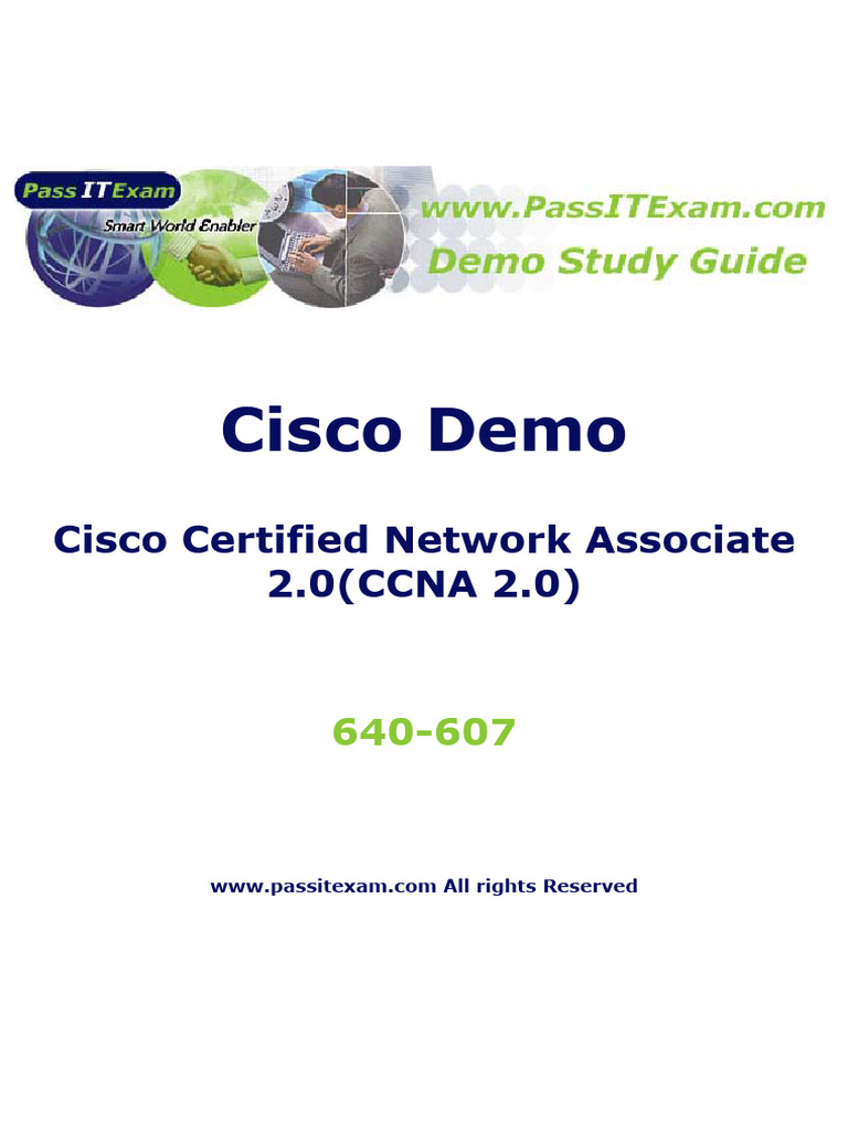 Cisco Demo: Cisco Certified Network Associate 2.0 (CCNA 2.0) | PDF | Computer Network | Network ...