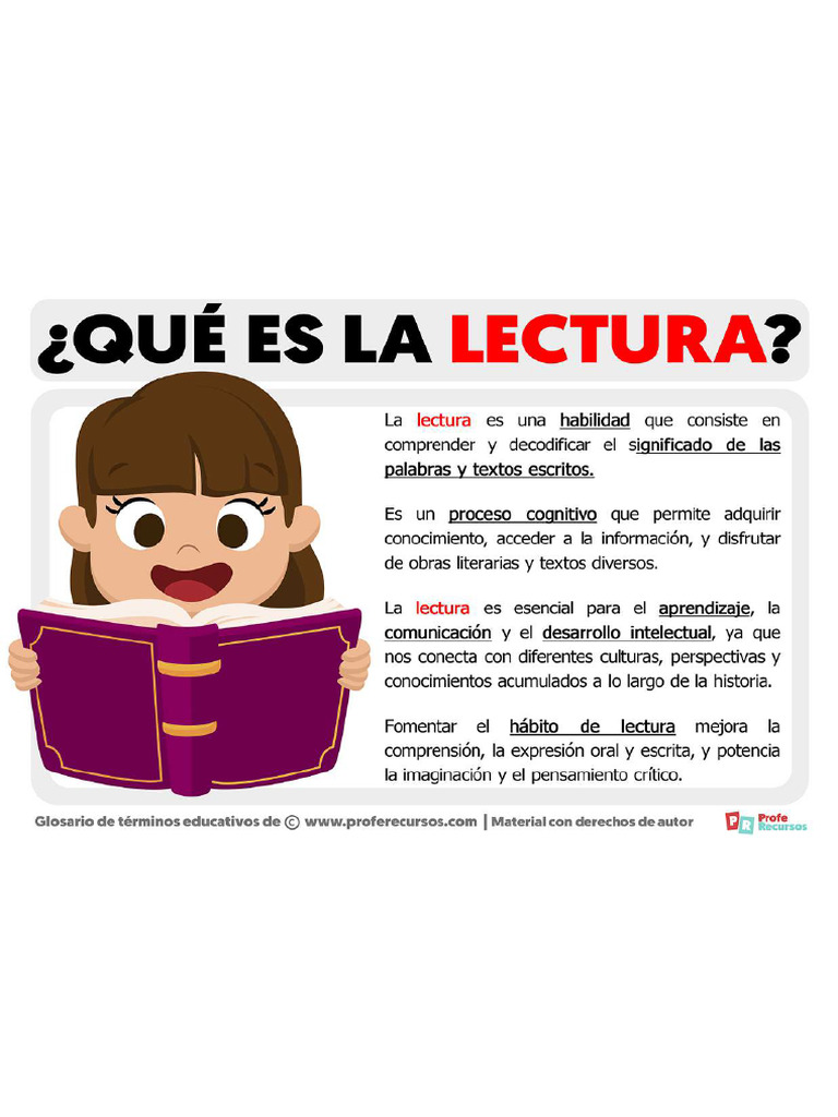 Que Es La Lectura | PDF