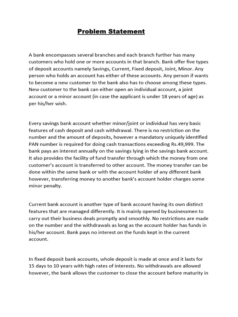 Bank Project Final | PDF | Databases | Information Security Bank Project Final | PDF | Databases | Information Security