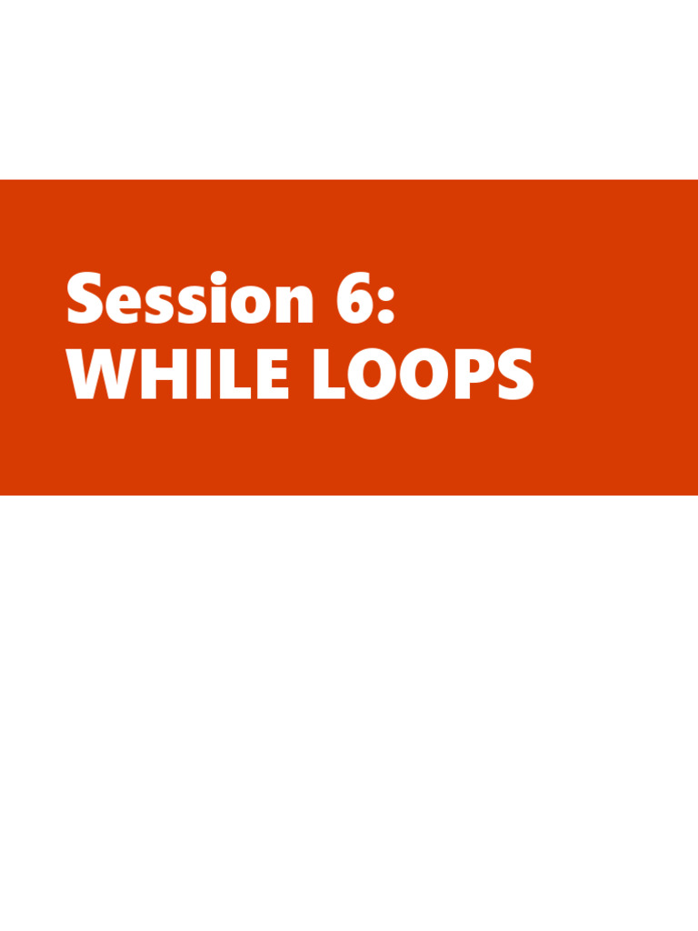 Practice 6 | PDF | Control Flow | Computer Programming