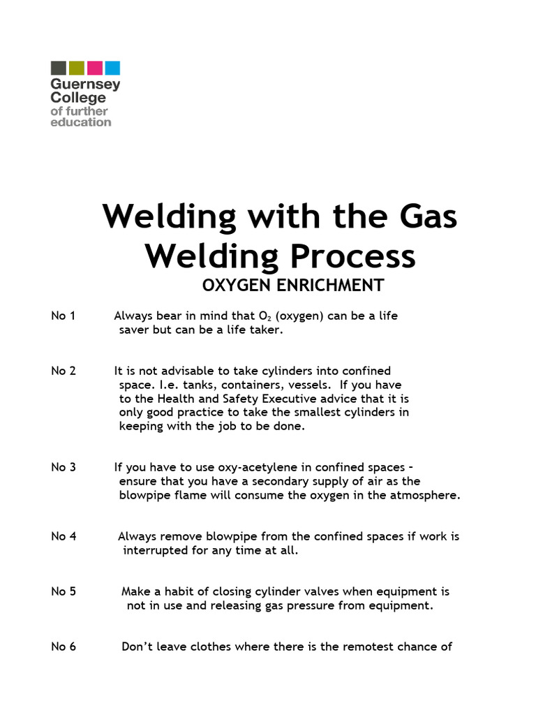 Oxy-Acetylene NOTES | PDF | Welding | Construction