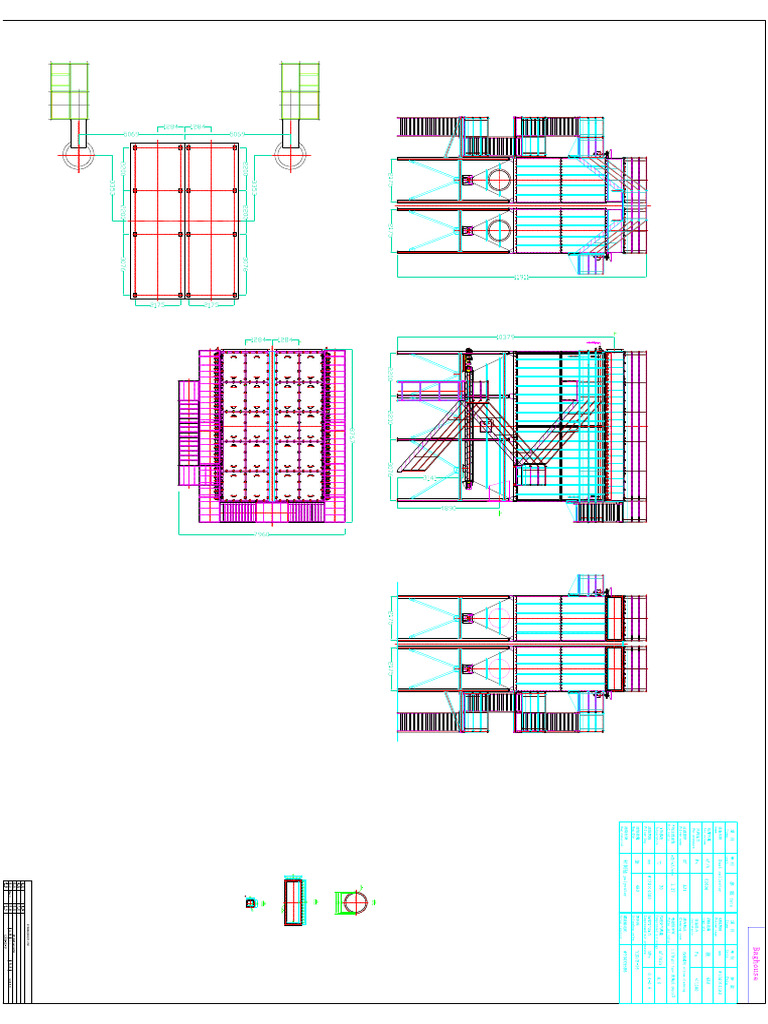 821 m2 Dust Collector Design Drawing--Sinobaghouse. Jane | PDF
